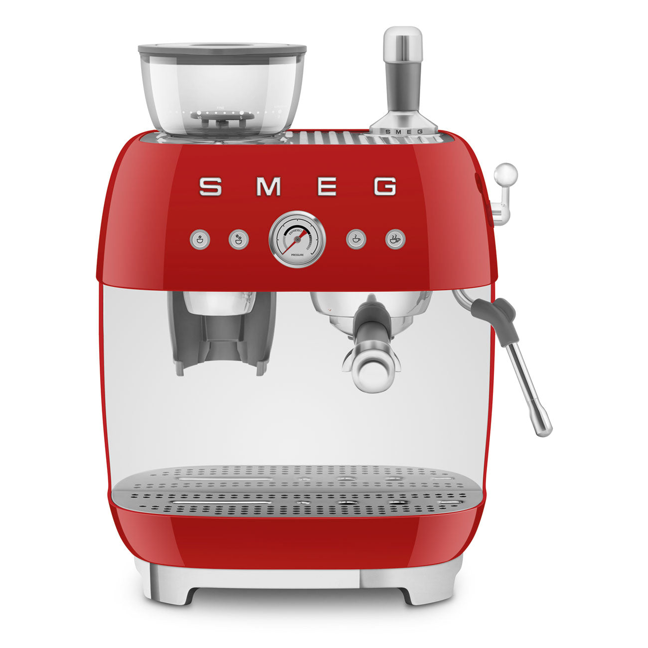 Espresso Coffee Machine - Red (EGF03RDAU) – Smeg Australia